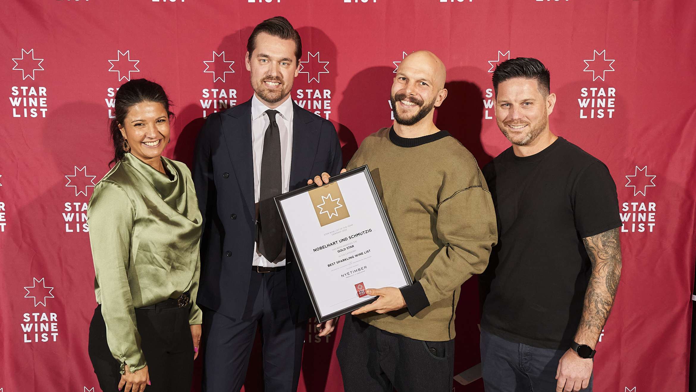 Nyetimber sparkles at Star Wine List of the Year Germany 2023 - Star ...