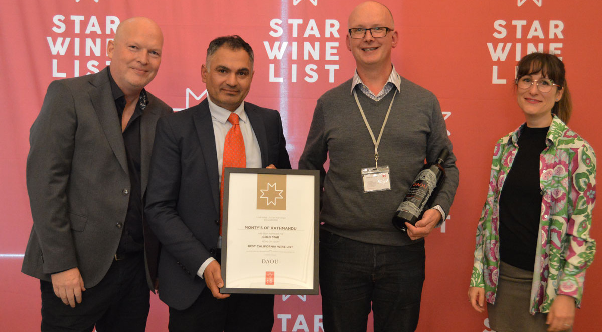 Monty's of Kathmandu has the Best California Wine List in Ireland ...