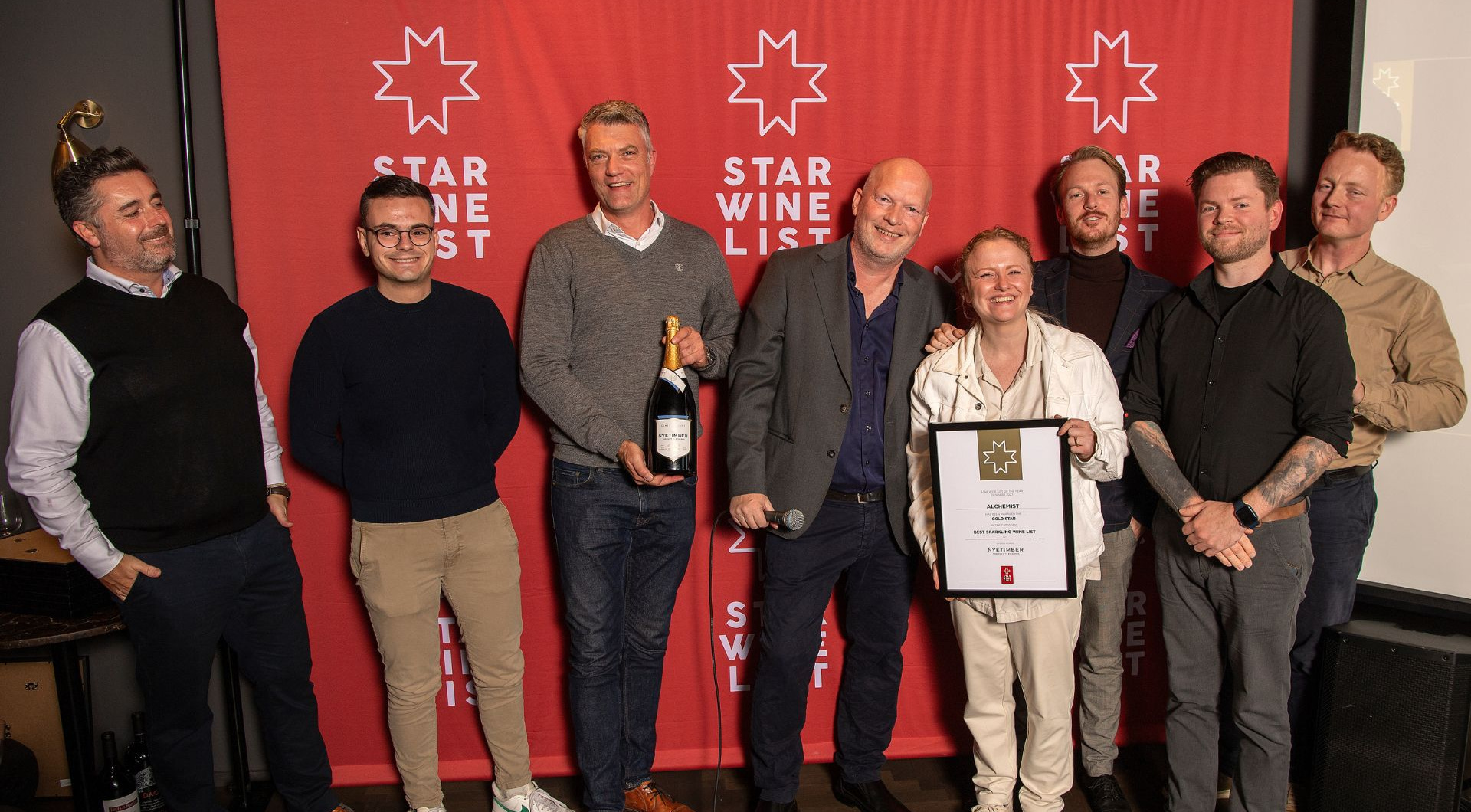 Alchemist won Best Sparkling Wine List category in Denmark - Star Wine List