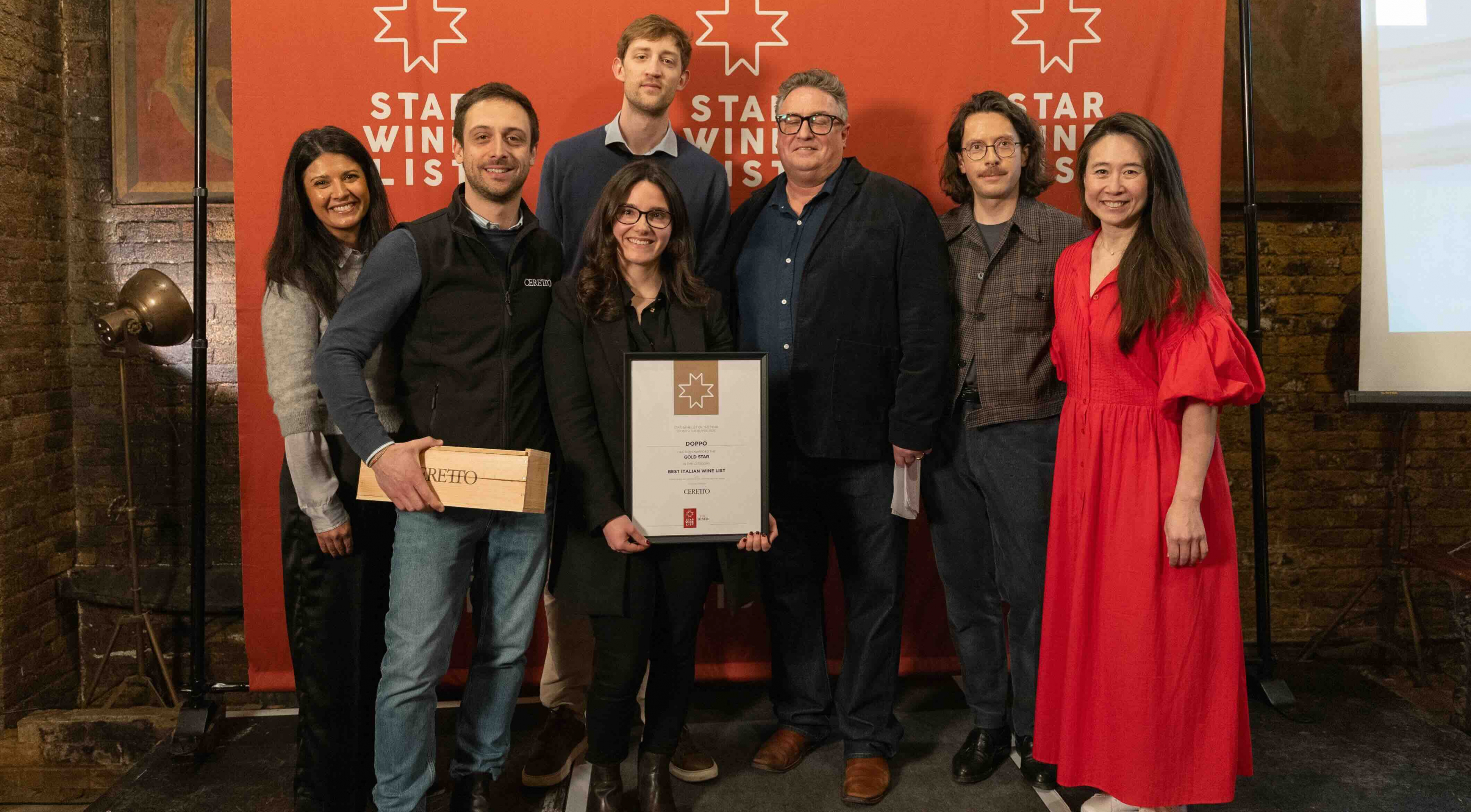 Doppo wins Best Italian Wine List in the UK 2025 - Star Wine List