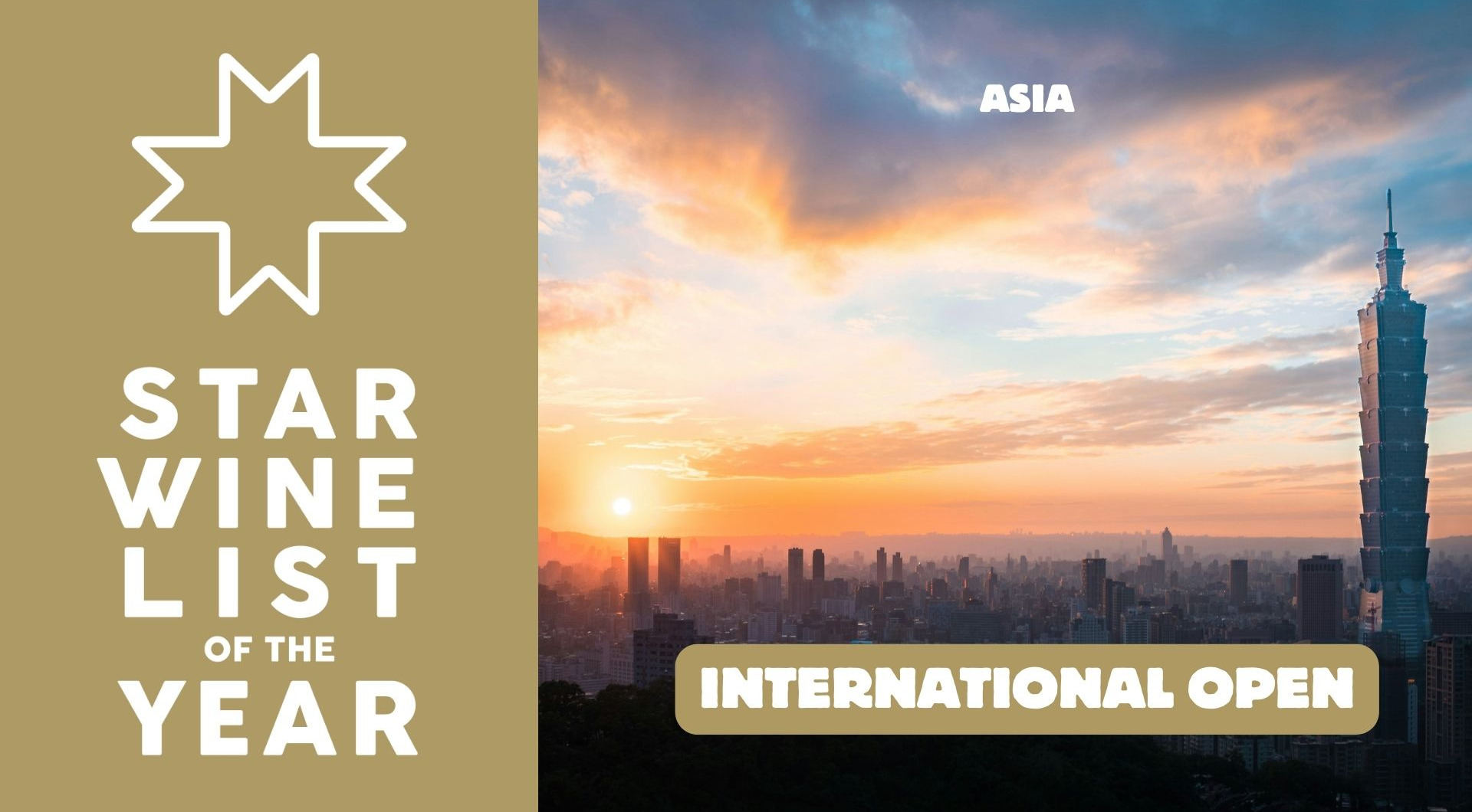 The International Open finalists 2026 – Asia - Star Wine List