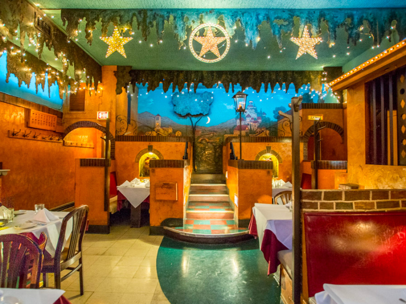 Italian village restaurants store