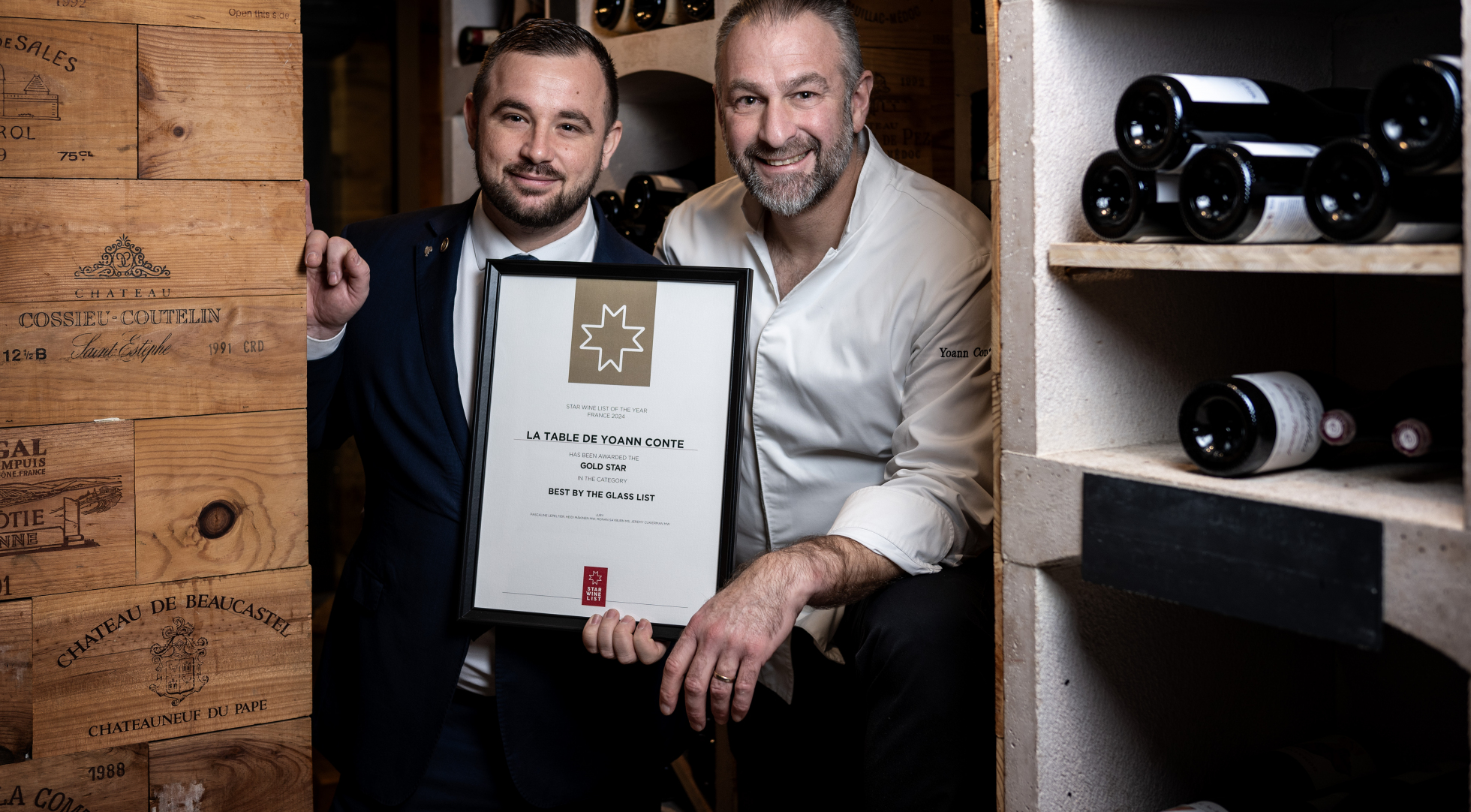 La Table de Yoann Conte - Star Wine List