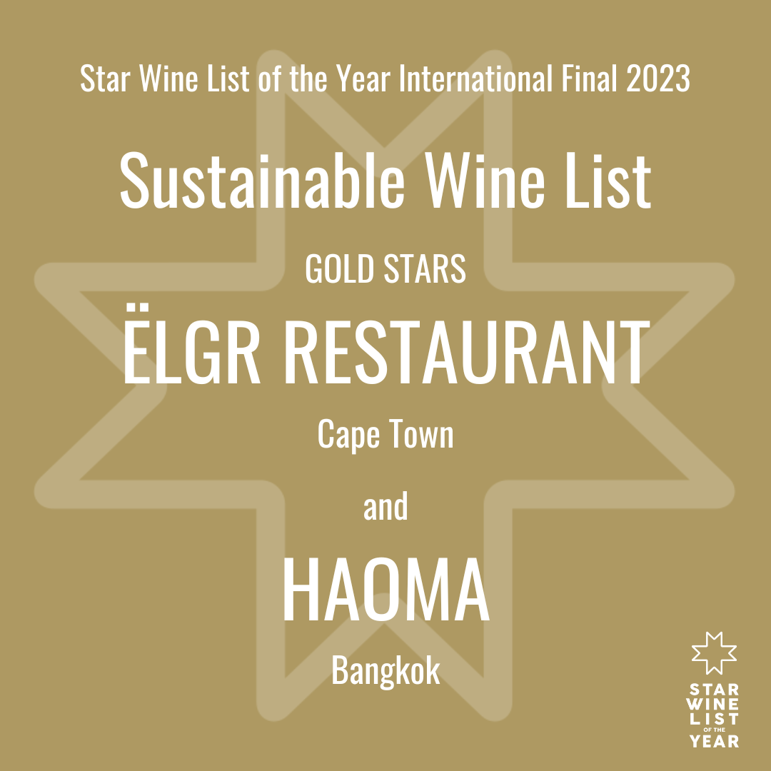 Star Wine List of the Year 2023 International Final - Star Wine List