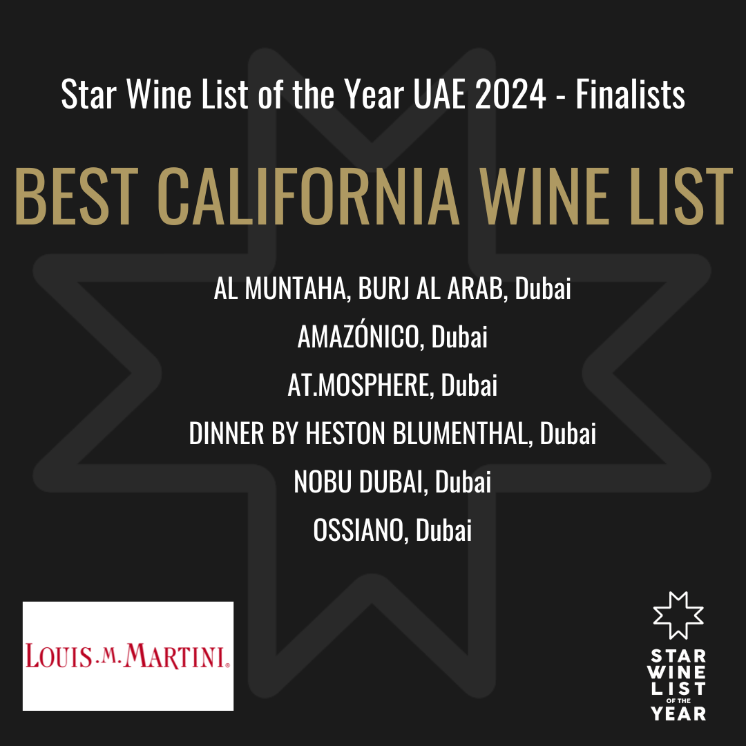 Star Wine List of the Year 2024 UAE - Star Wine List